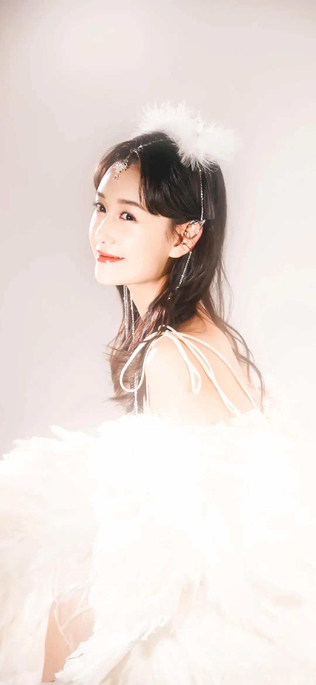 Jiang Yiyi's mobile wallpaper - iMedia
