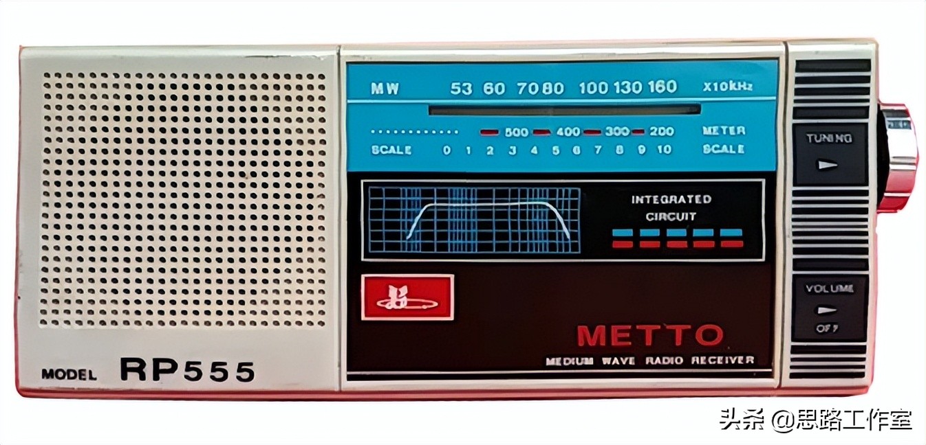 Domestic Antique Transistor Radio (8) Meiduo Brand Radio - iNEWS