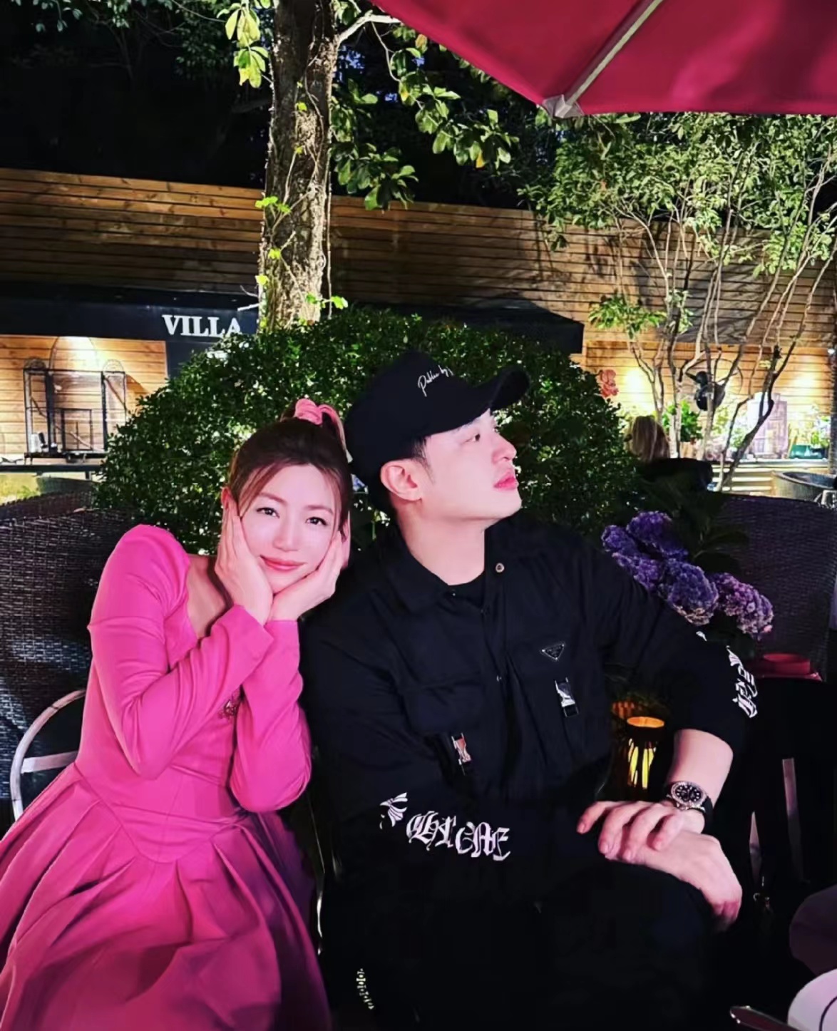 Michelle Chen's 40th birthday, the husband and wife tried their best to ...