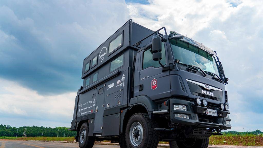 "One of the excellent German MAN 4×4 Commander four-wheel drive off ...