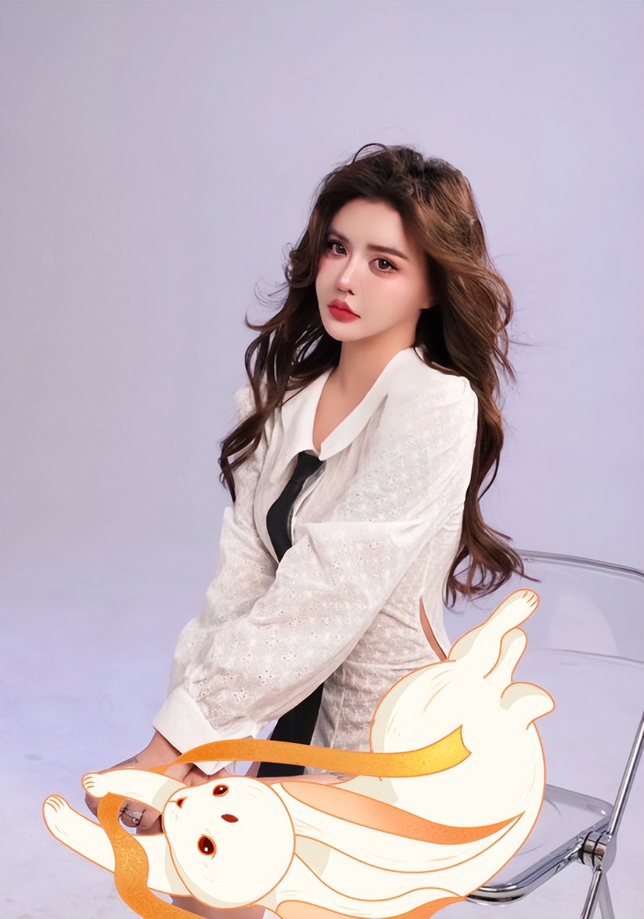 Han Anran posted glamorous photo photos, netizens: How did this pass ...