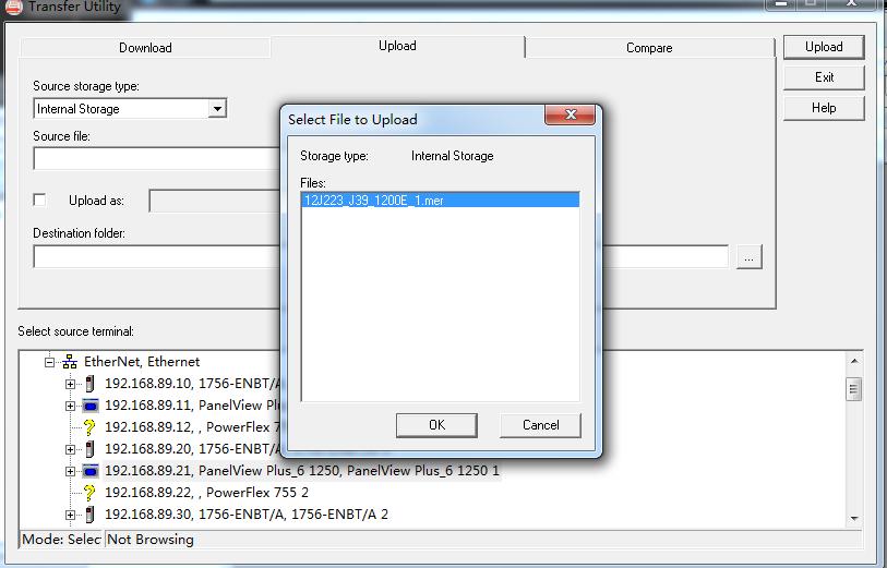 AB touch screen upload and program conversion steps - iMedia