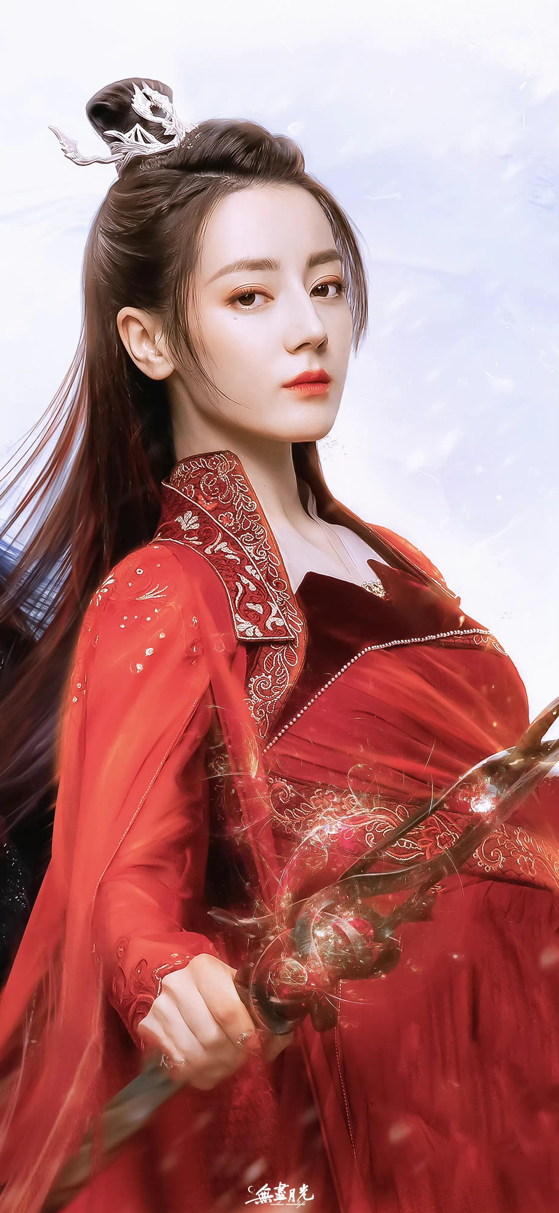 Dilireba's ancient costume wallpaper - iNEWS