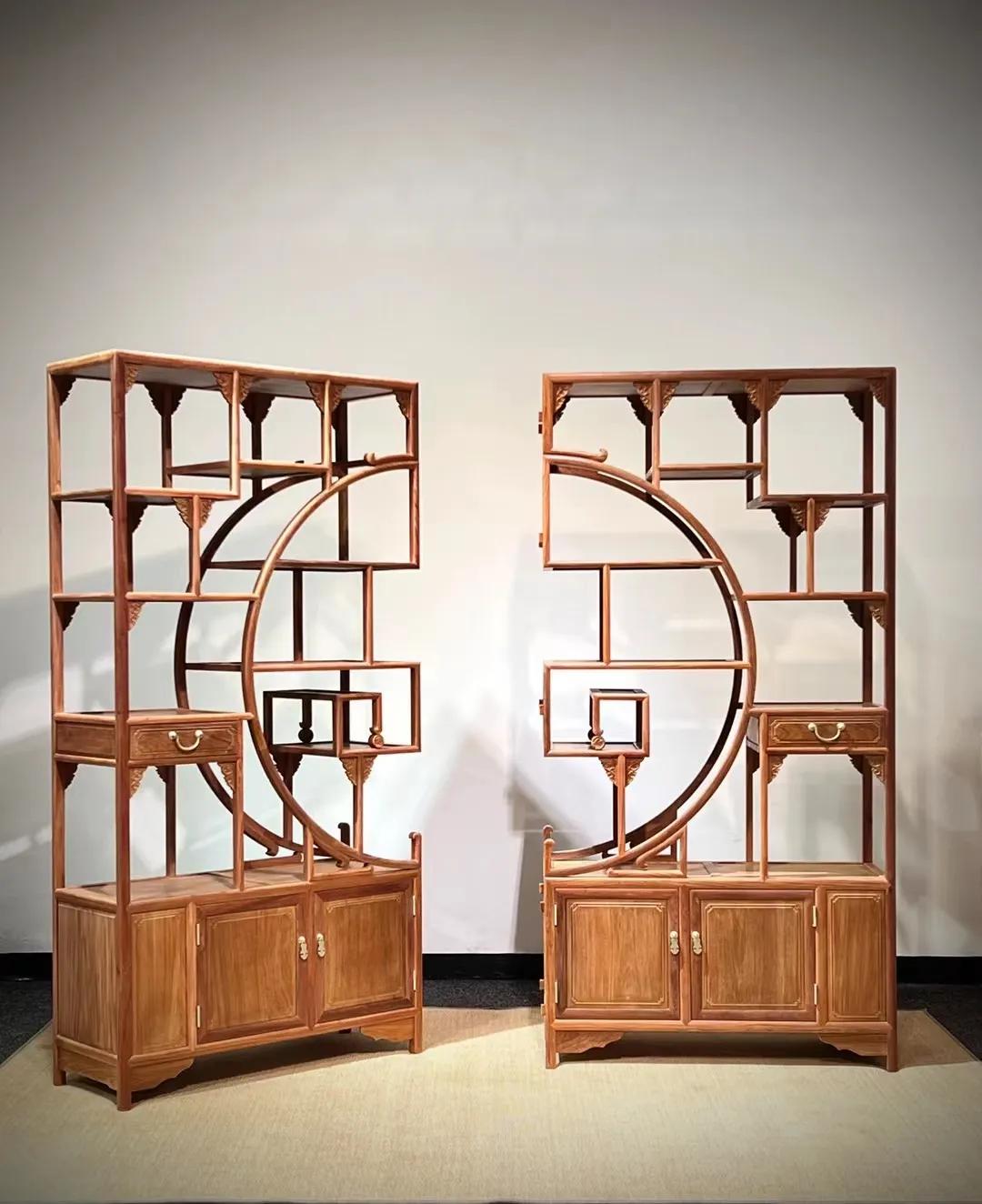 Burmese rose pear outer square and inner circle antique frame - iNEWS