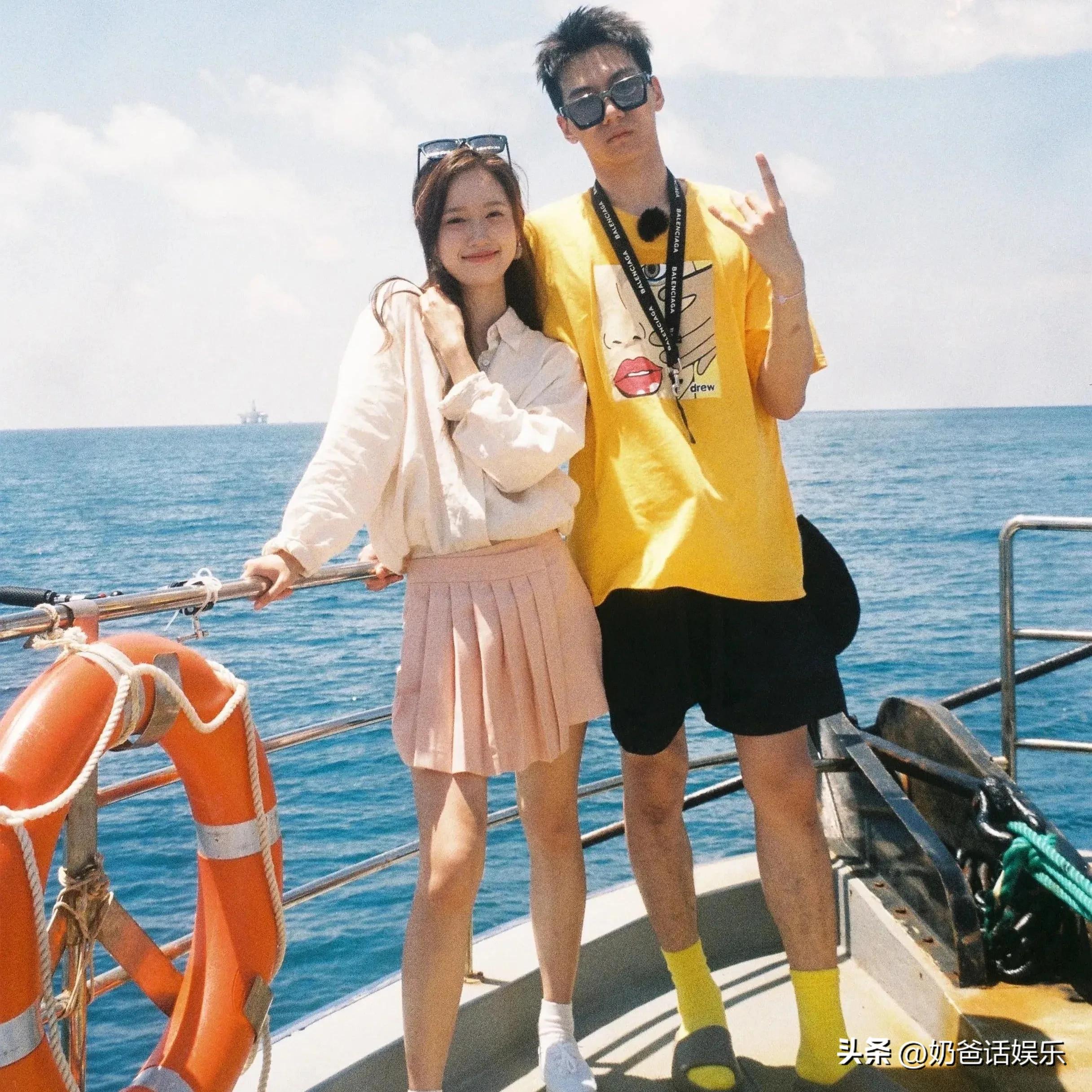 Witty love: Ni Jiapei officially announced that he was reunited with his ex-girlfriend, Zhan ...