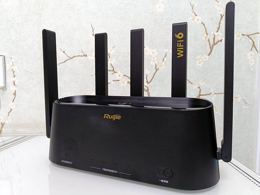 Ruijie Hummingbird's flagship version of the mother-child set router ...