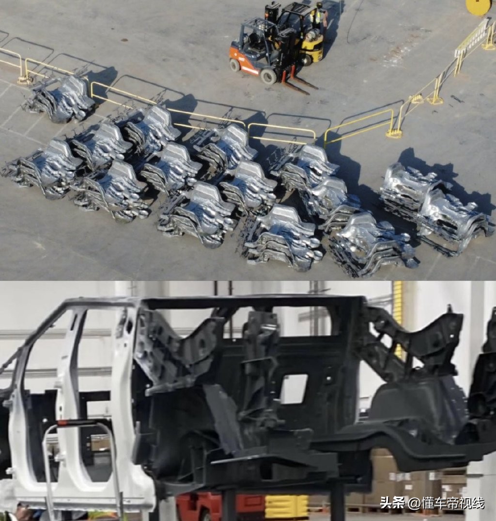 Not far from mass production? Tesla Cybertruck's latest die-cast body ...