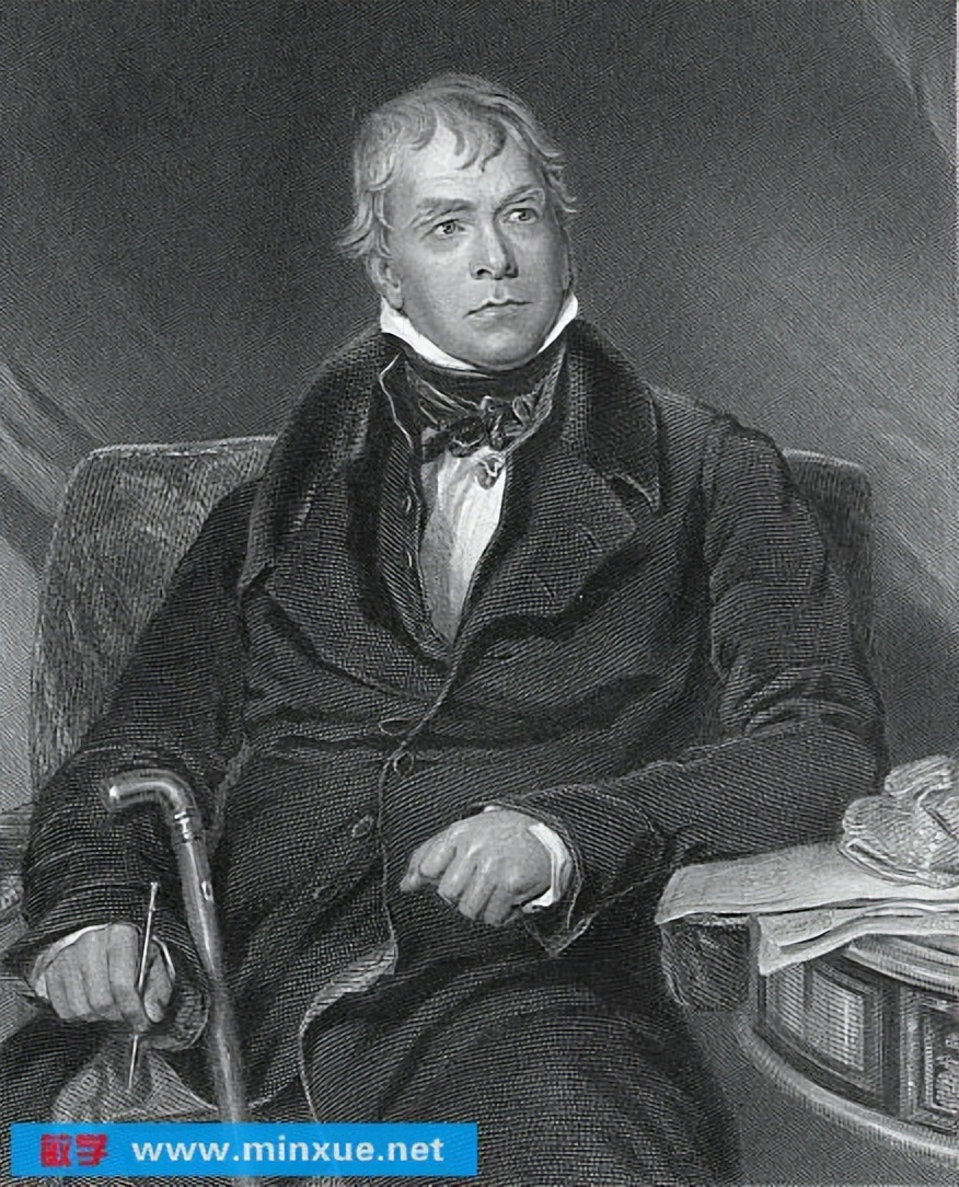 The originator of British historical literature: Walter Scott grew up ...