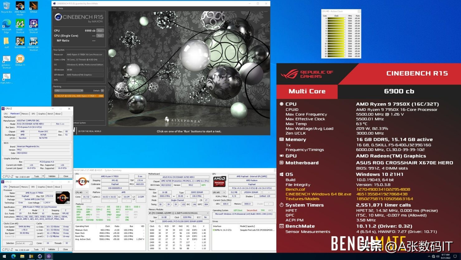 AMD Ryzen 9 7950X CPU holds world record in four benchmarks ...