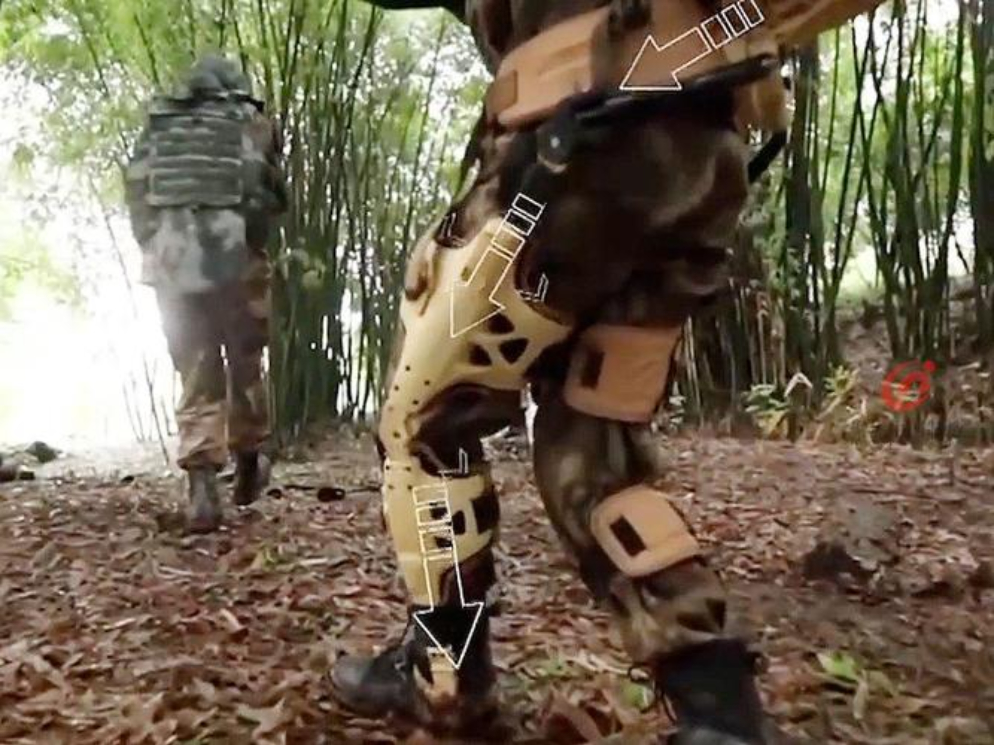 The People's Liberation Army wears exoskeletons and uses robot dog ...