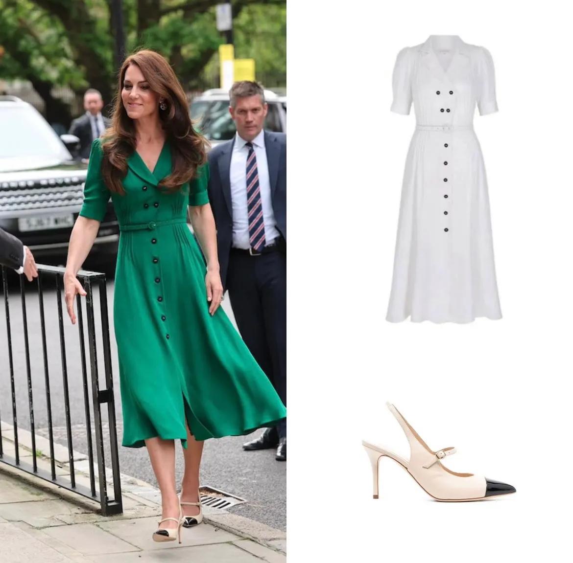 Learn how to match dresses with Princess Kate, firmly grasp the elegant ...