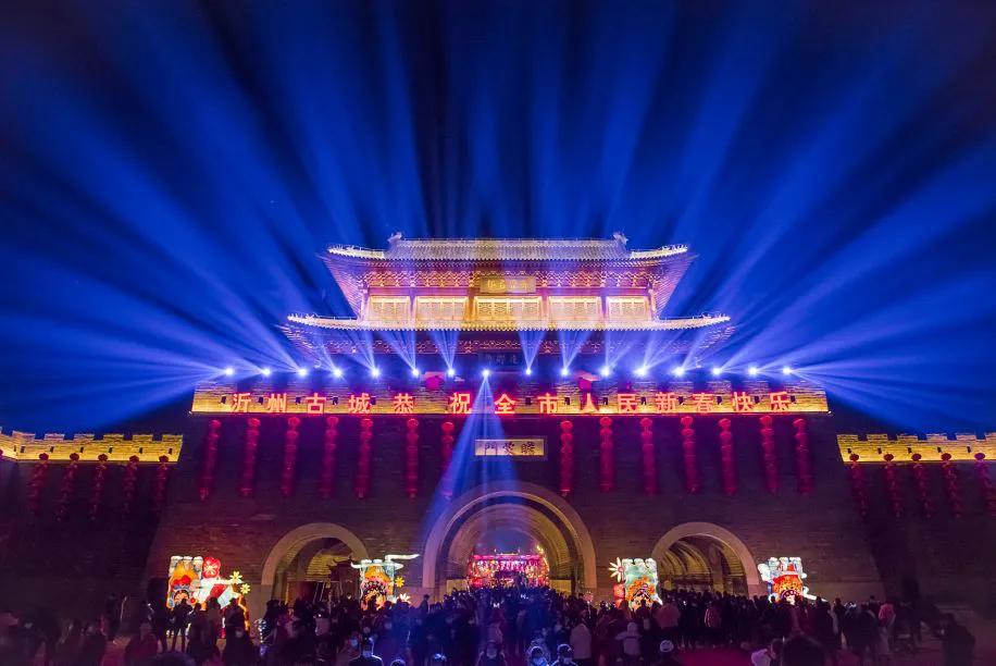 Water rhythm in Langya, night tour of Yihe River, beautiful Linyi - iNEWS