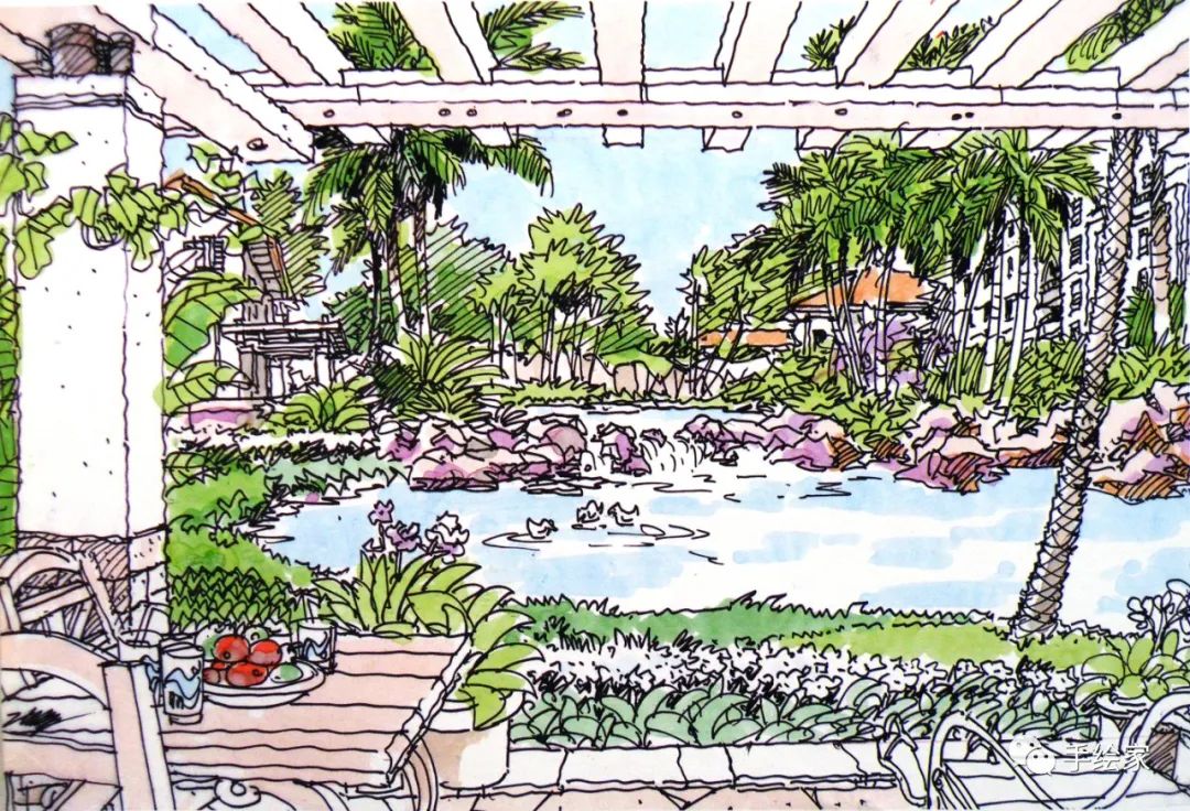 This is what hand-painted landscape design should look like - iNEWS