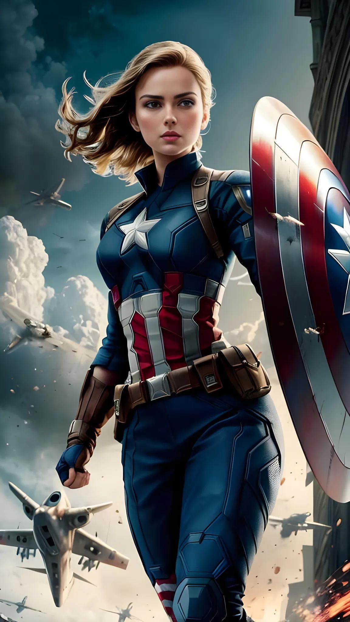 Ai Painting: A Beautiful and Sassy Female Superhero - iNEWS