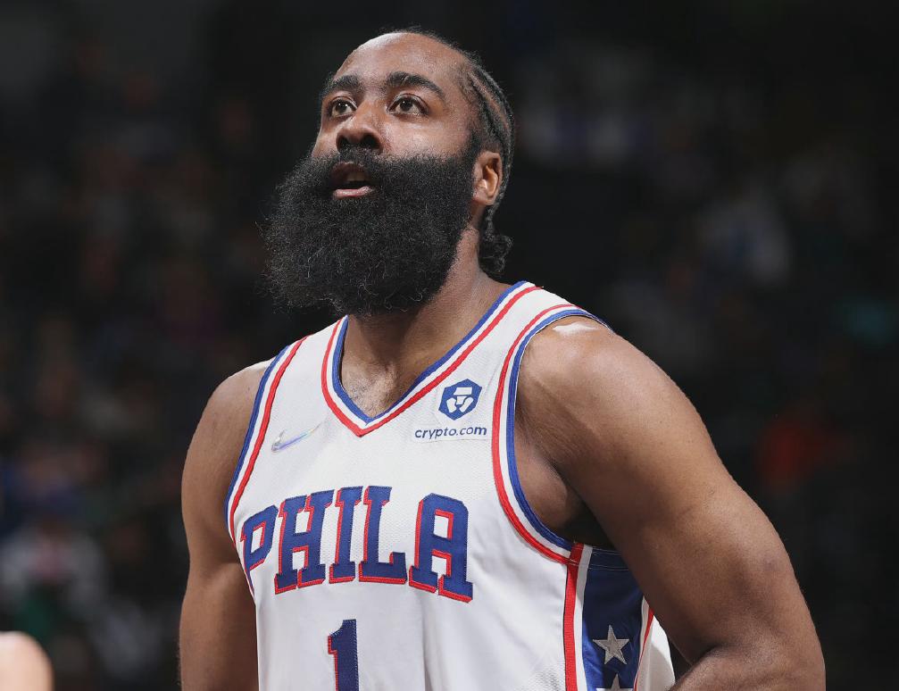 The 76ers completed a 17-point reversal, but Harden's performance has ...
