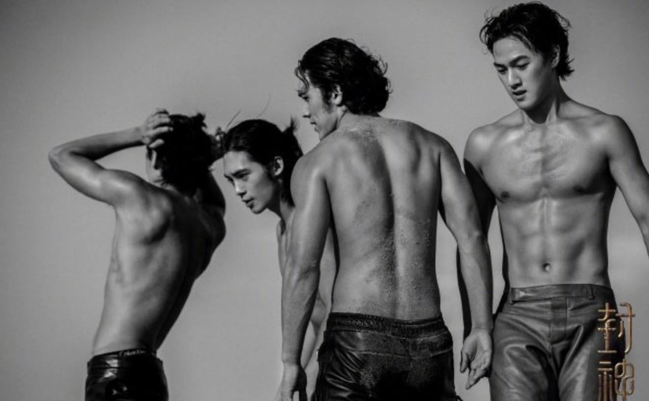 Collective show abs! The actor of "Fengshen" is not only handsome, but ...