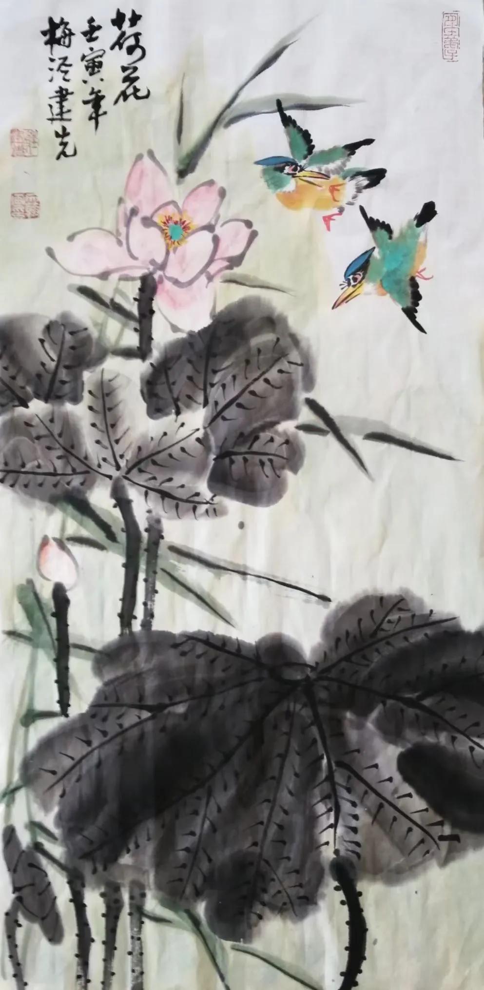 Zhuang Jianxian's calligraphy and painting - iNEWS
