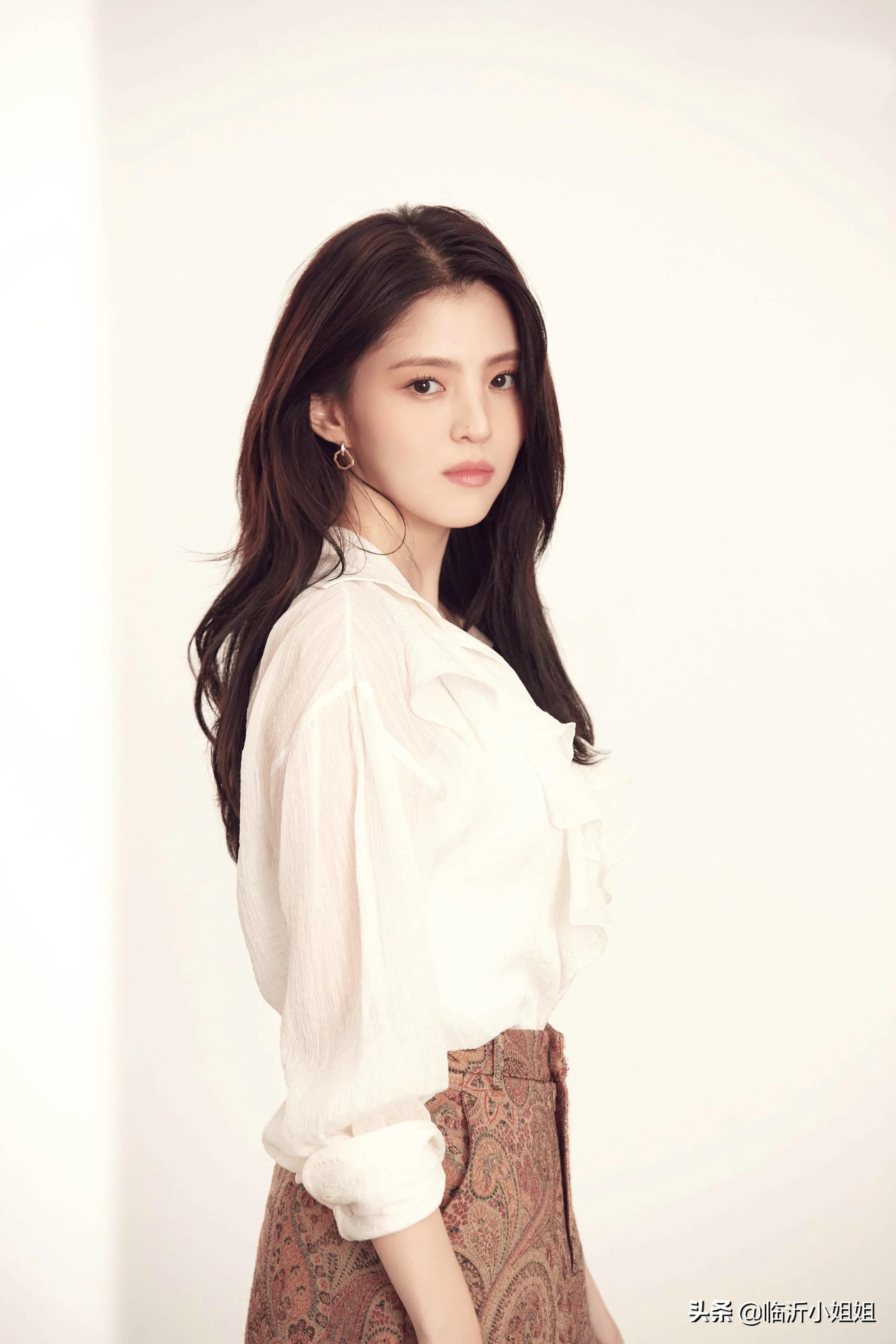 Han Suxi, the beauty of the model debut, fresh and refined appearance ...