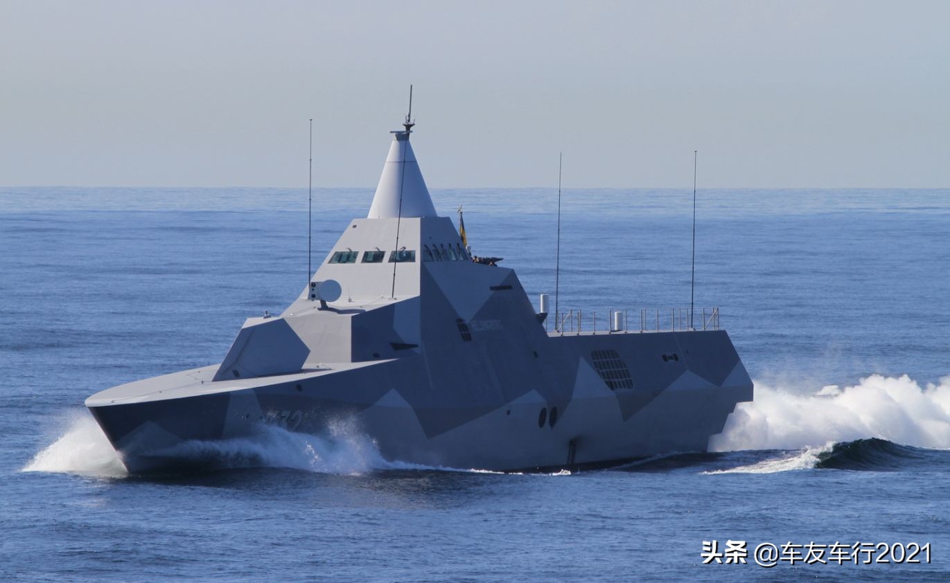 The first submarine equipped with the AIP system, the Gotland-class ...