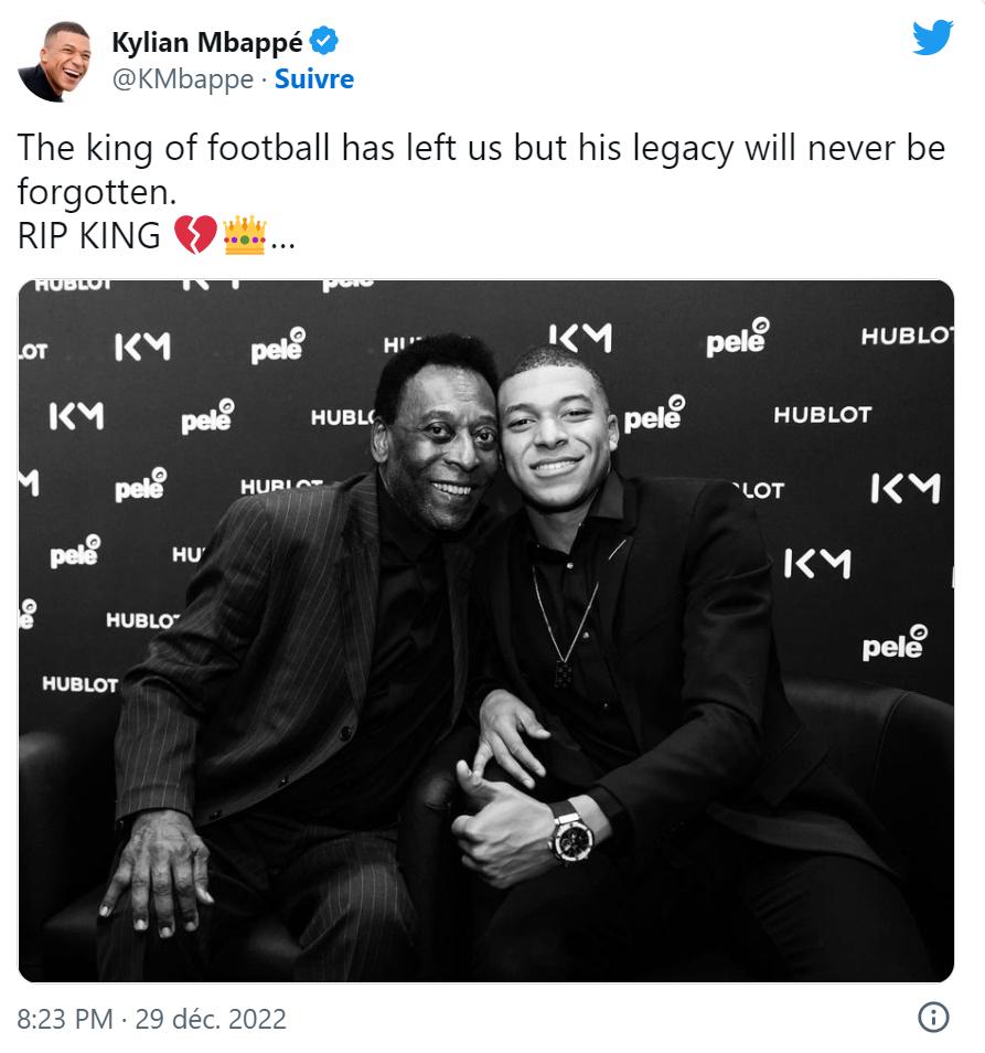 Pele sees Mbappe as his heir; football king gets wish and Maradona ...