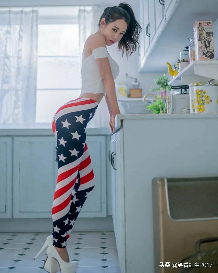 South Korean model Candy Seul, a group of fresh and sexy fashion photos ...