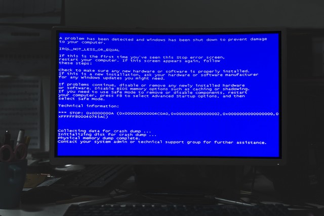What to do if the computer blue screen - iMedia