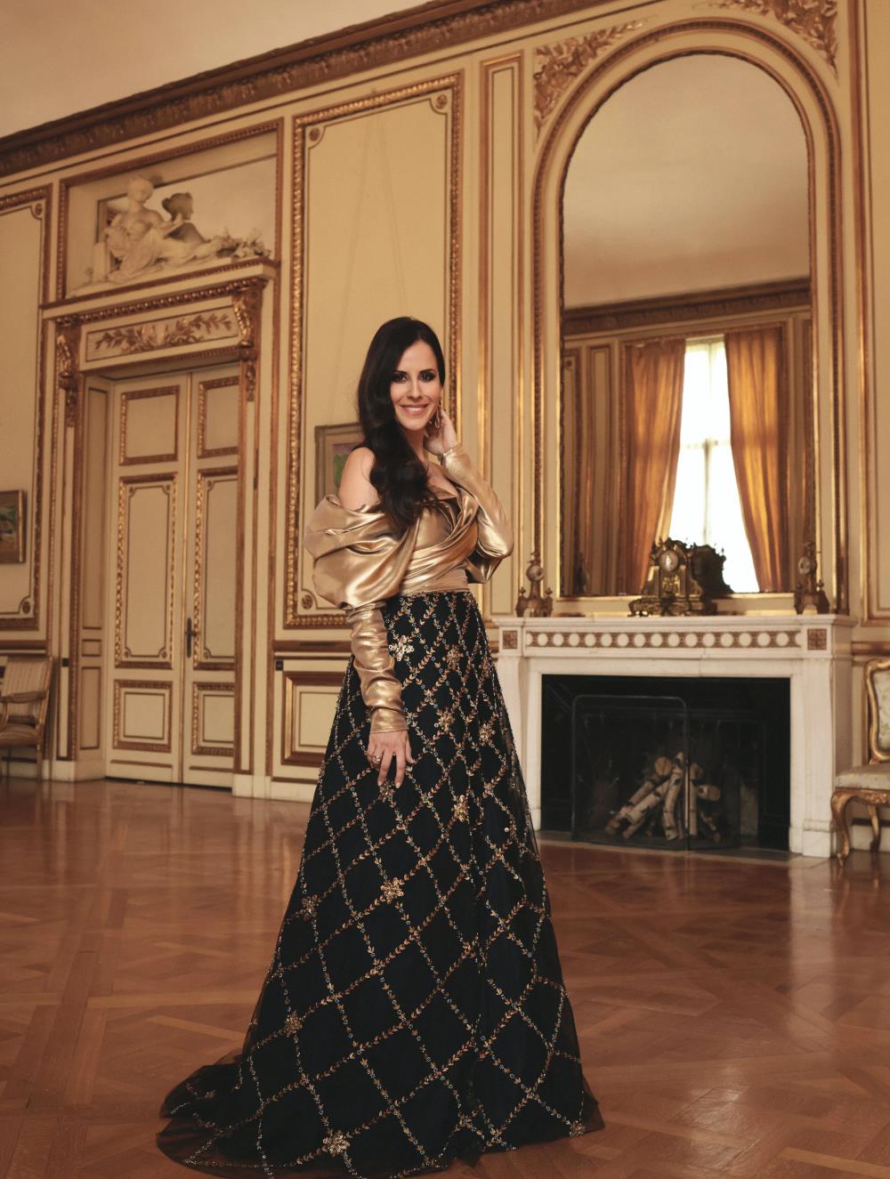 Vucic's 42-year-old diplomat wife attended the state banquet - iMedia