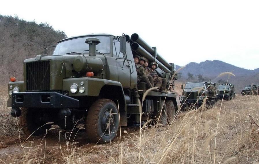 North Korea M1991 240mm vehicle-mounted rocket launcher - iMedia