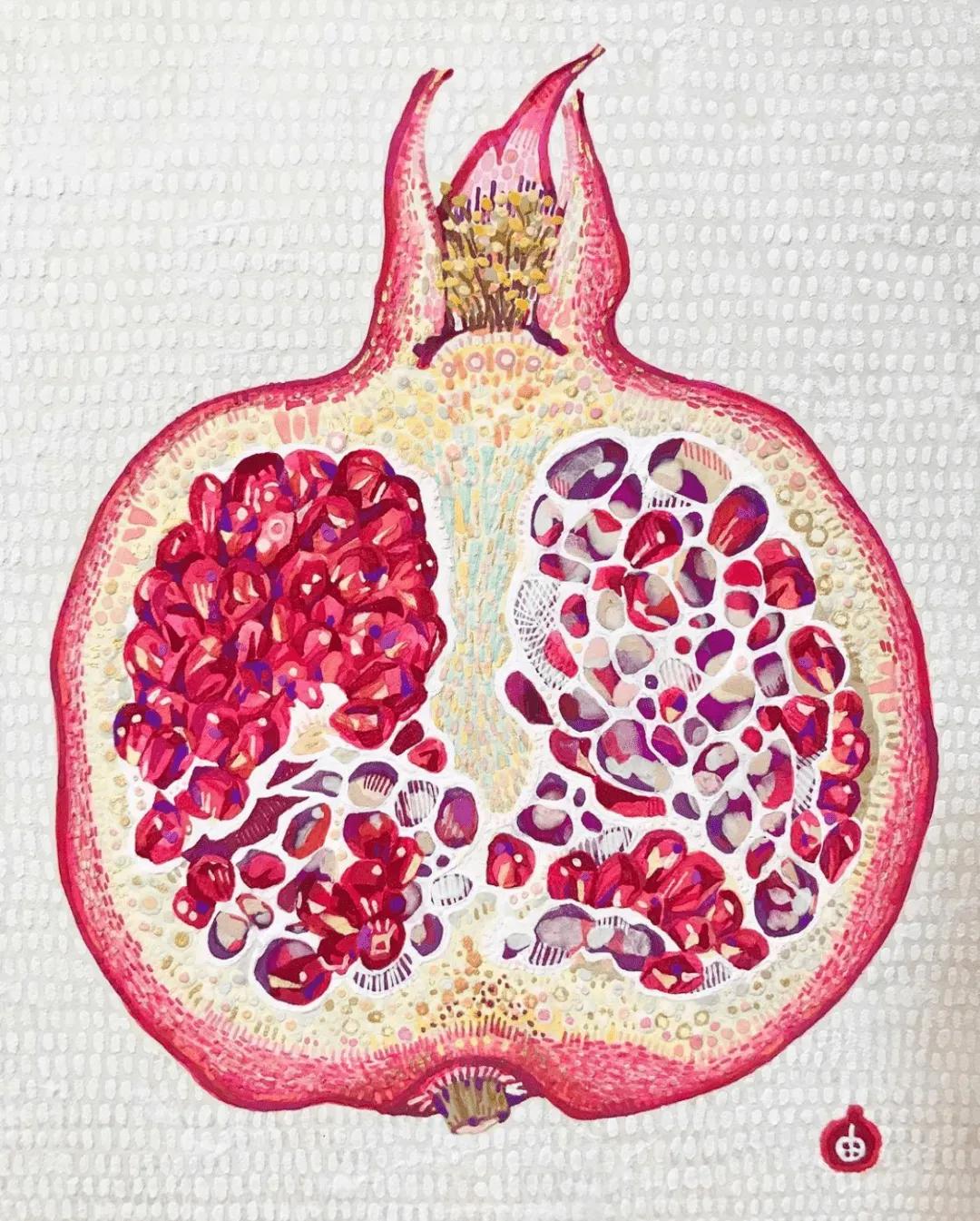 Fruit and vegetable works by Japanese painter Yuko Kurihara - iMedia