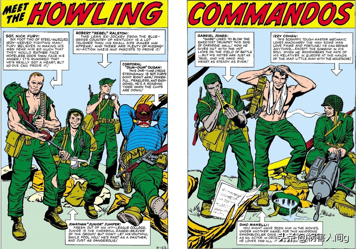 Marvel Howling Commandos: Special Forces Famous in World War II - iMedia