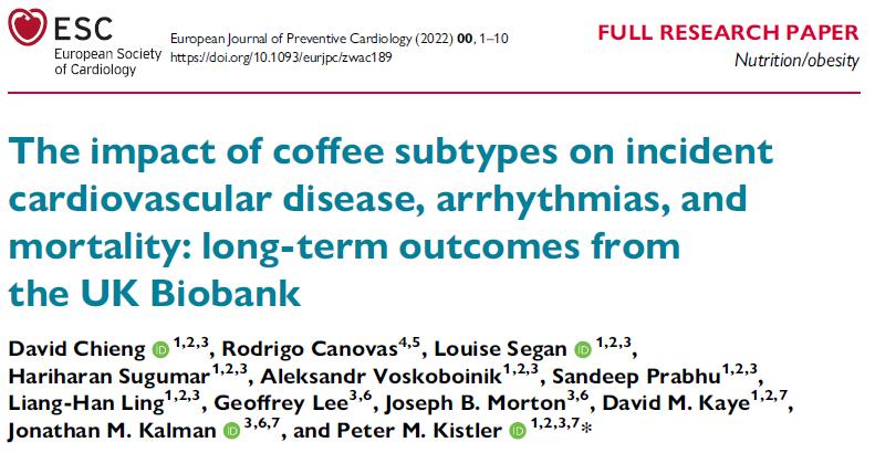 New research finds that 2-3 cups of coffee a day can lead to healthier ...