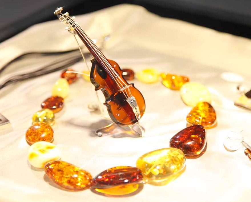 Lithuanian amber crafts that have gone through thousands of years are ...