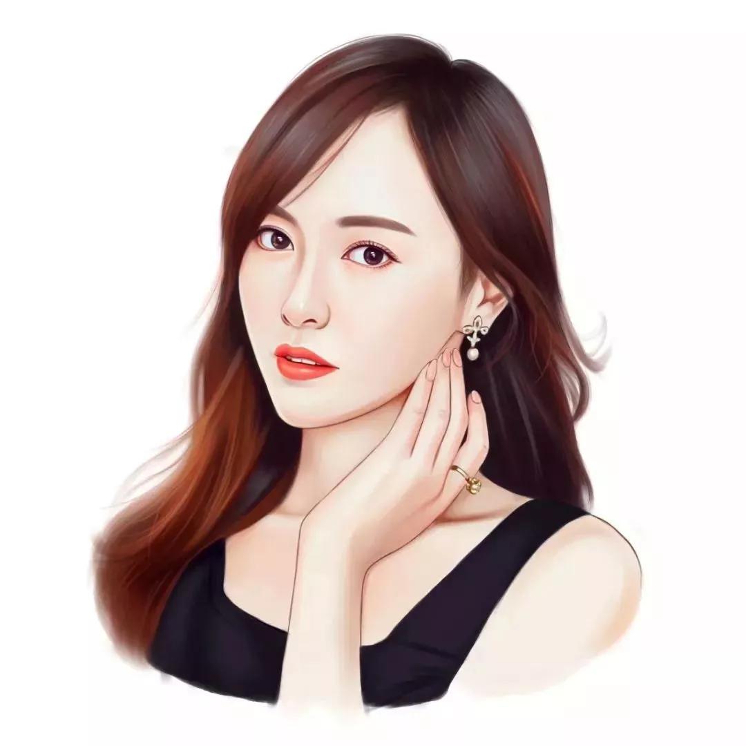 Hand-painted realistic avatars, especially suitable for girls' avatars ...