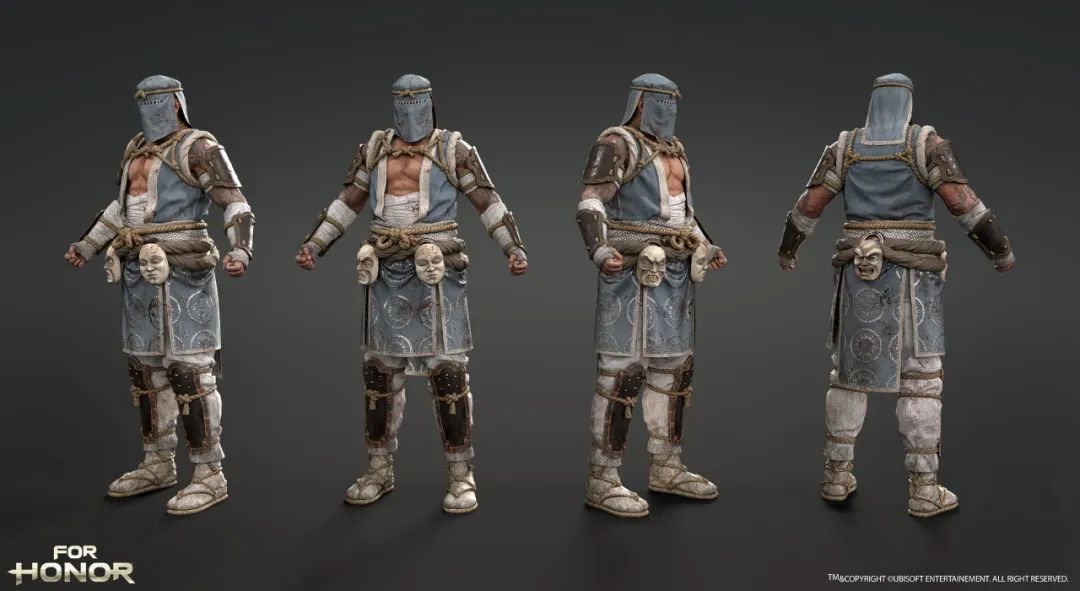 "For Honor" character scene material - iNEWS