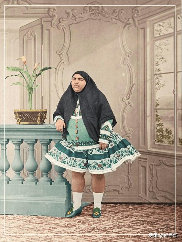 The story behind the long-bearded "Princess Qajar" is actually a fusion ...