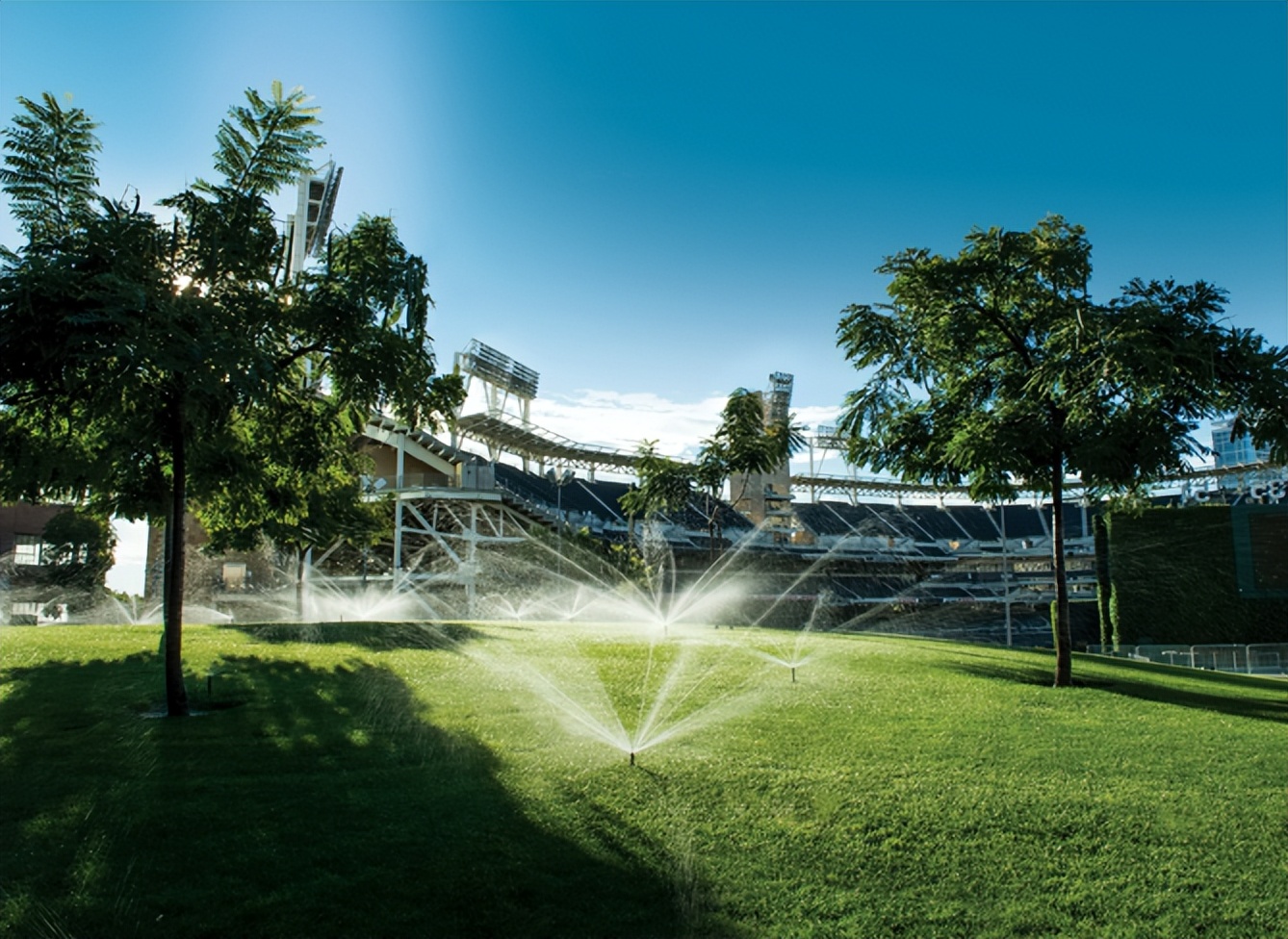 Application of intelligent irrigation in intelligent garden - iNEWS