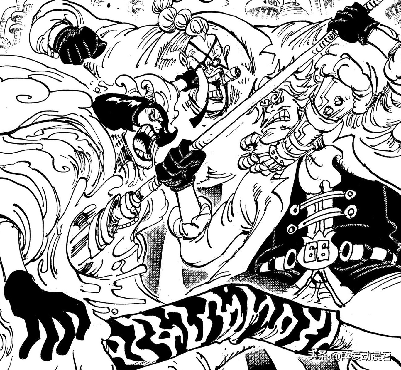 One Piece Chapter 1075 information, Seraphim launched a rebellion ...