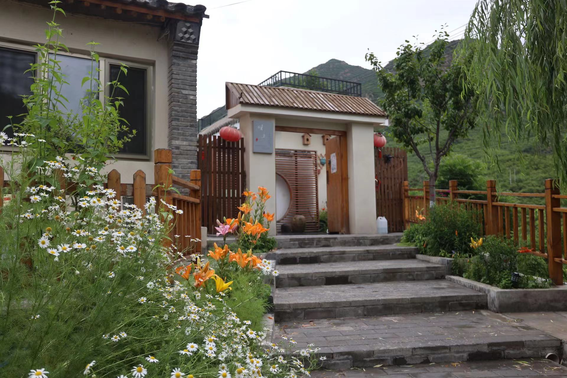 The largest ancient village group in Beijing, in the small town of ...