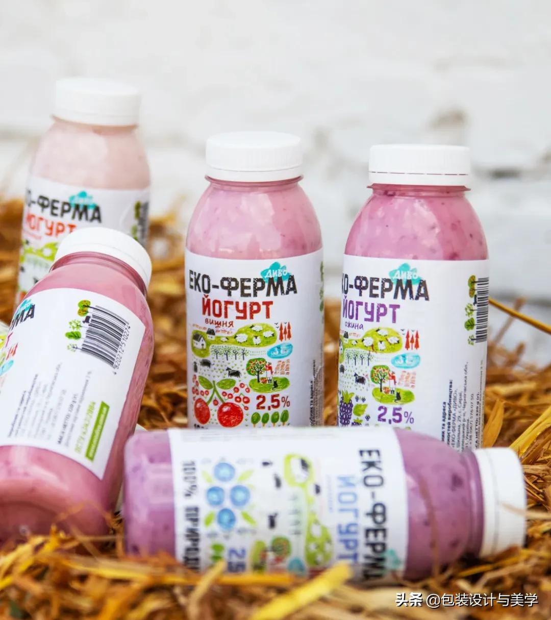 Full of cute and fun yogurt packaging design - iNEWS