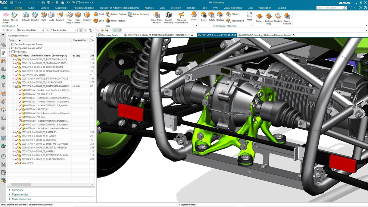 Siemens NX topology optimization software adds intelligent design and ...