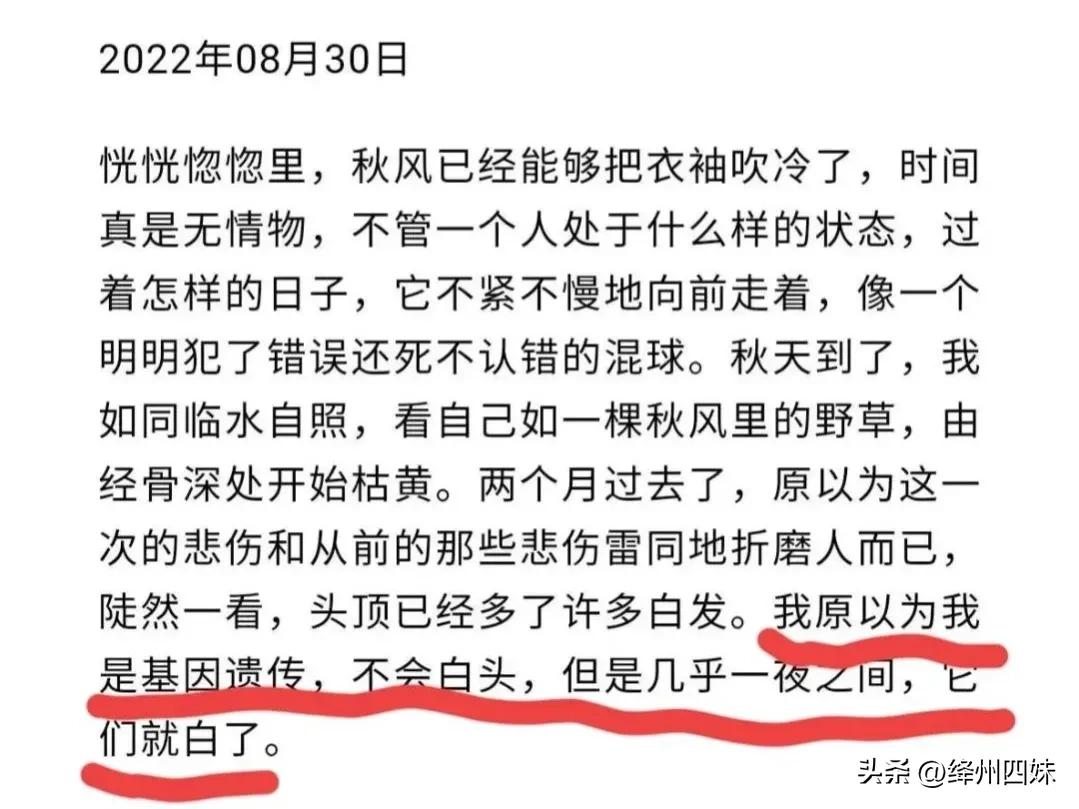 Also read Yu Xiuhua's "I send the world full of snow, but you don't ...