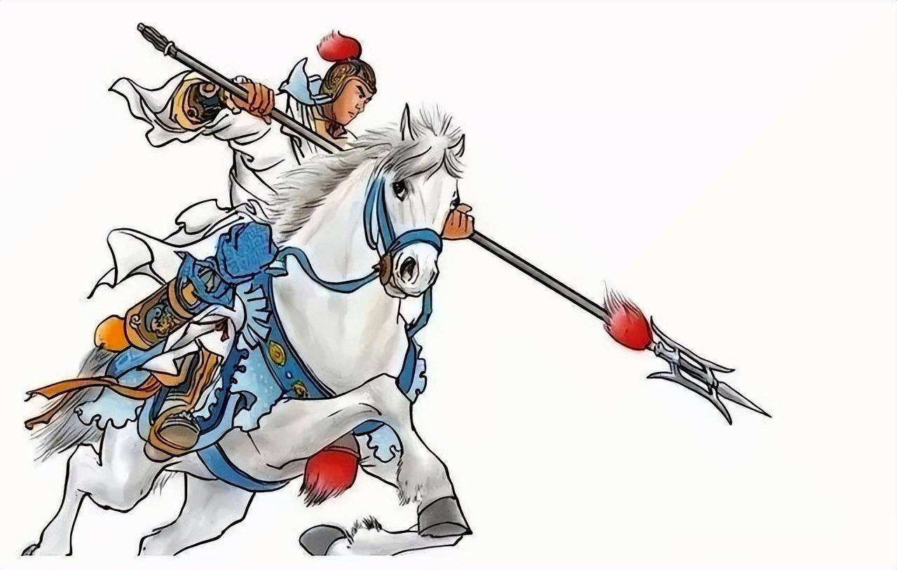 Two people who used Fang Tian's painted halberd in history, one is ...