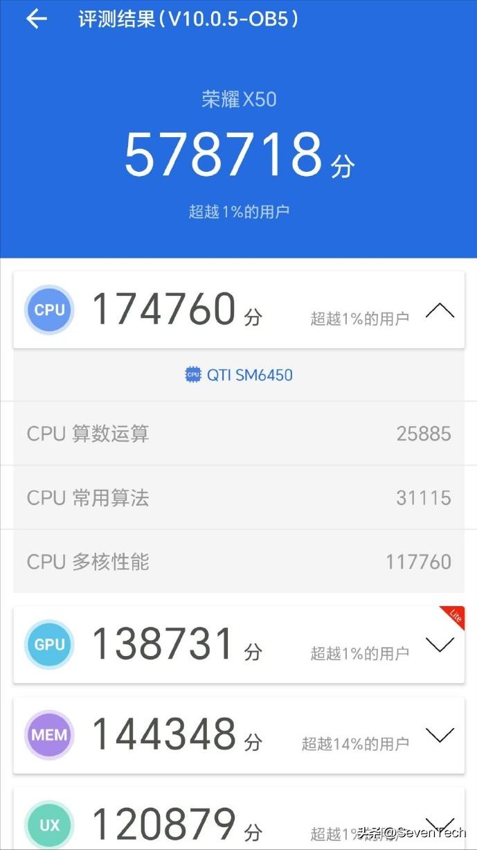 Honor X50 equipped with Snapdragon 6 Gen 1, AnTuTu scores 578,000 - iNEWS