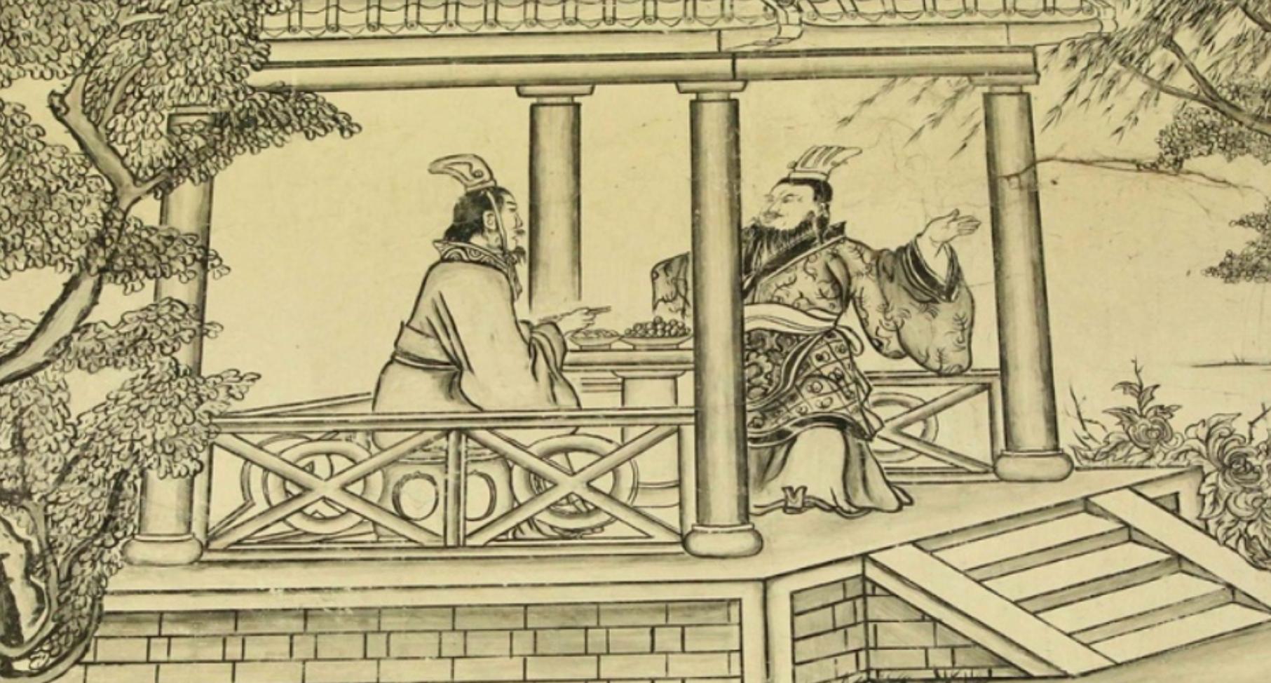 Zhenguan Shengshi two heroes: one is Tang Taizong Li Shimin, the other ...