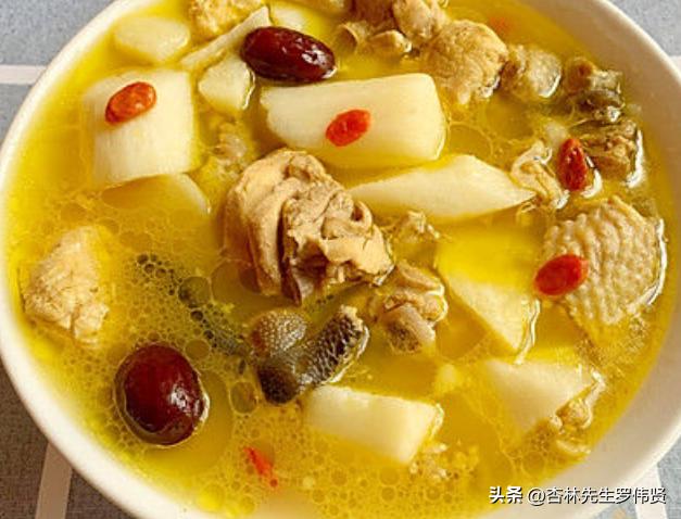 Chicken that strengthens the spleen and stomach, strong muscles and ...