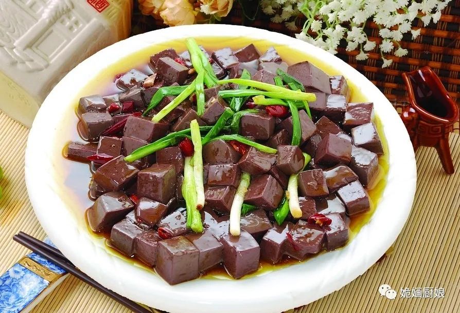 Although blood tofu is delicious, it is better for those who are faint ...