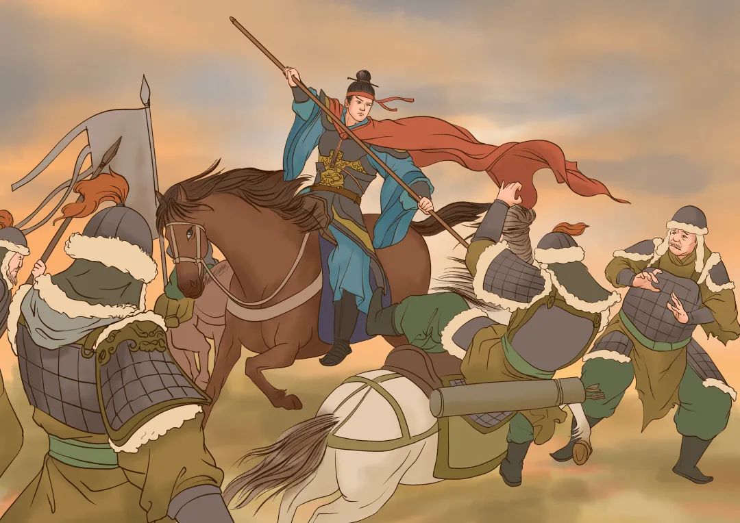 The Great Han God of War seals the wolf to live in Xu! Champion Hou ...