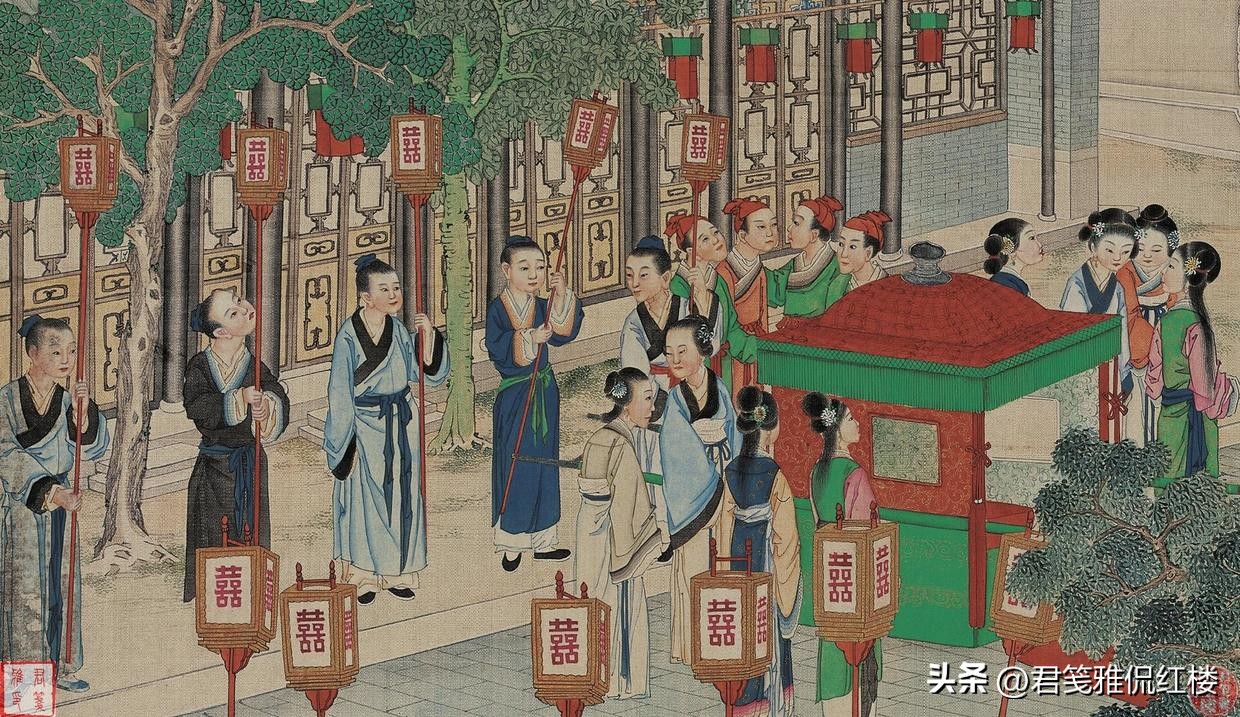 The Jia family was so poor that they could not afford to eat. Aunt Xue ...