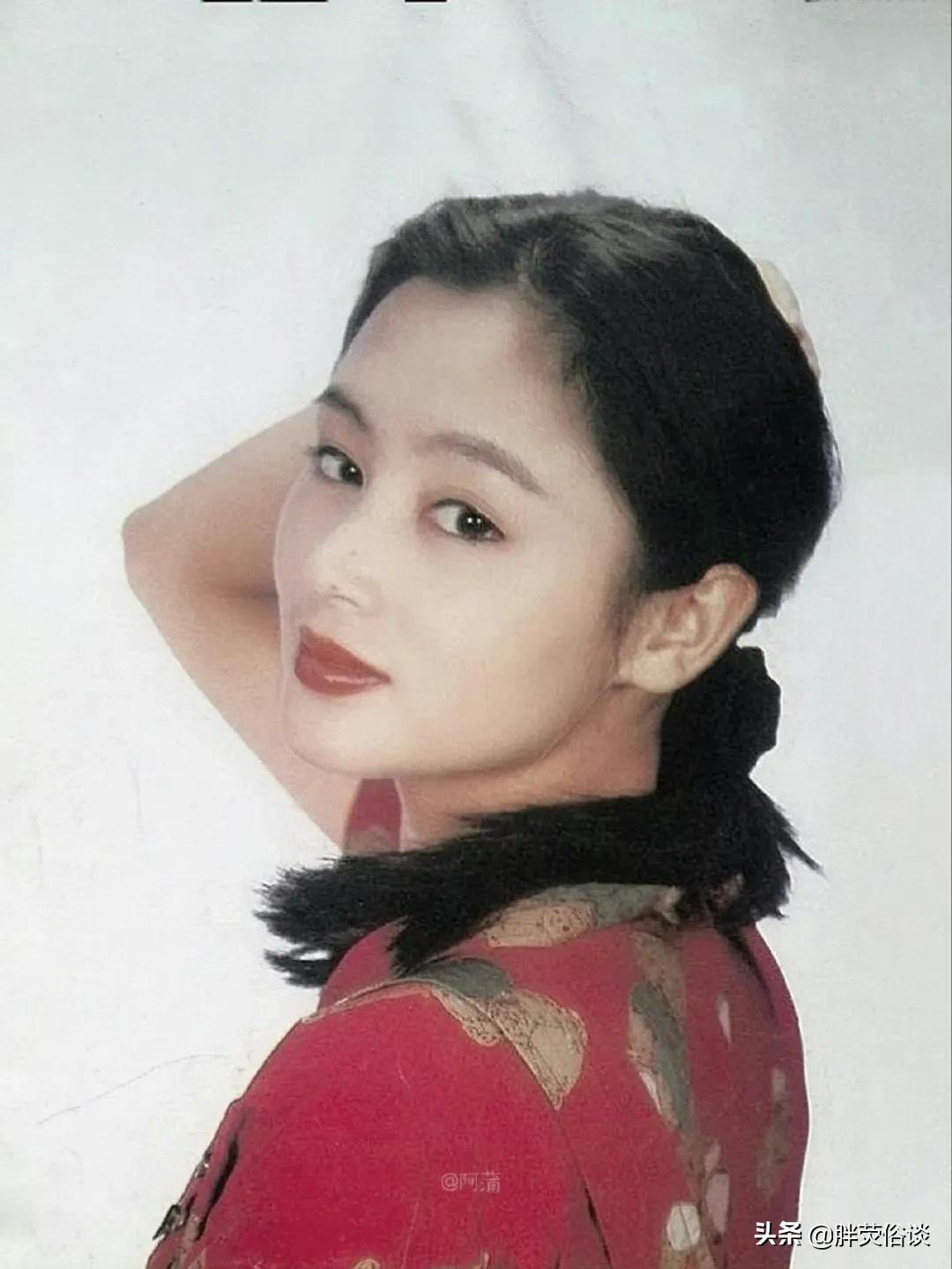 When she was young, Chen Hong was really beautiful and beautiful, no ...