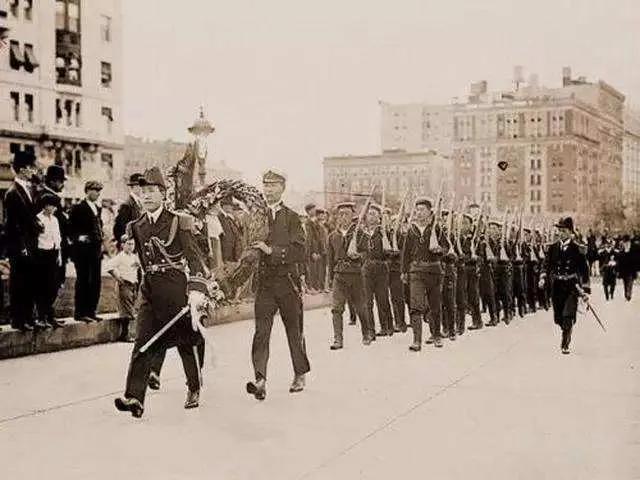 Pictures of the navy in the late Qing Dynasty - iNEWS